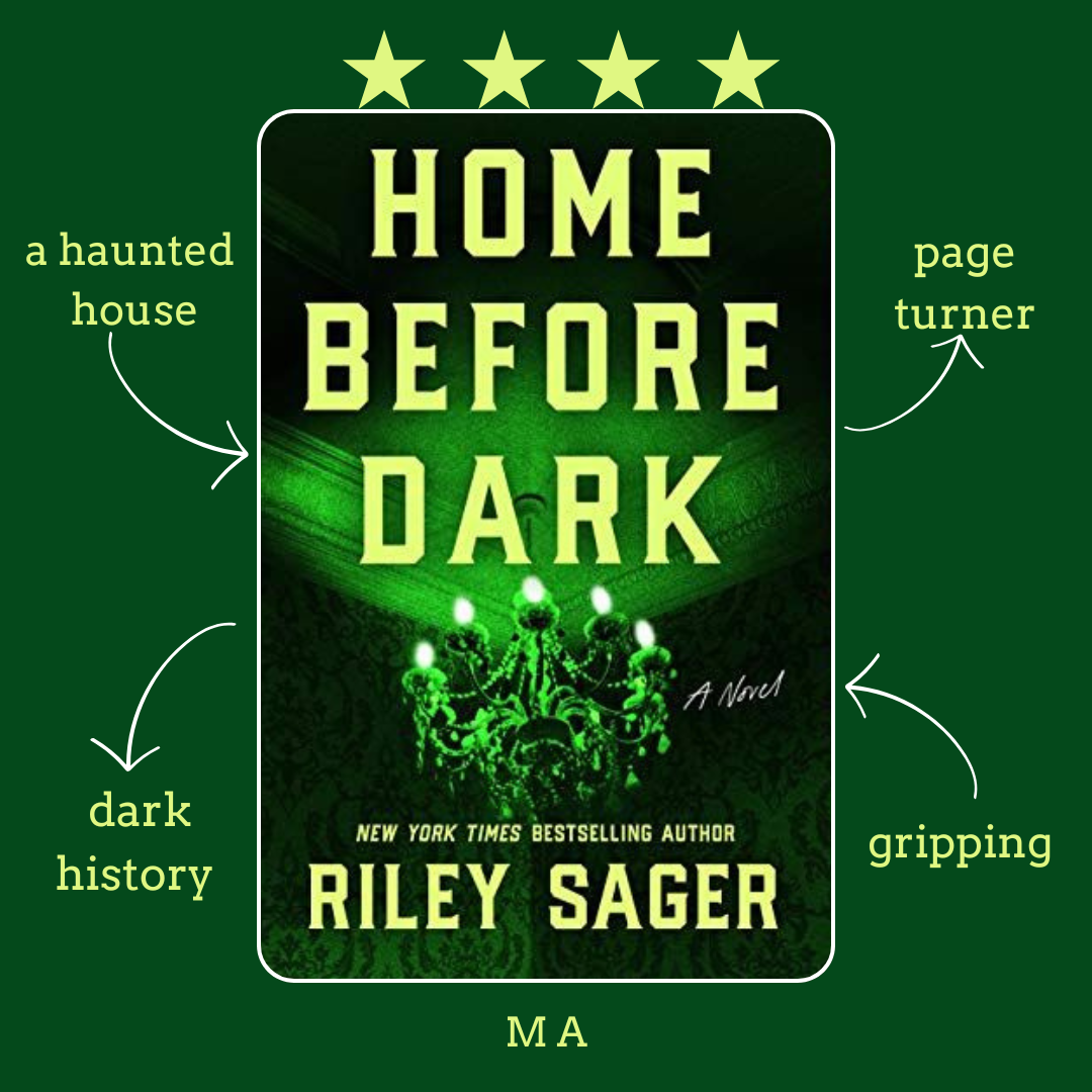 Book Review: Home Before Dark by Riley Sager – A girl who likes to write